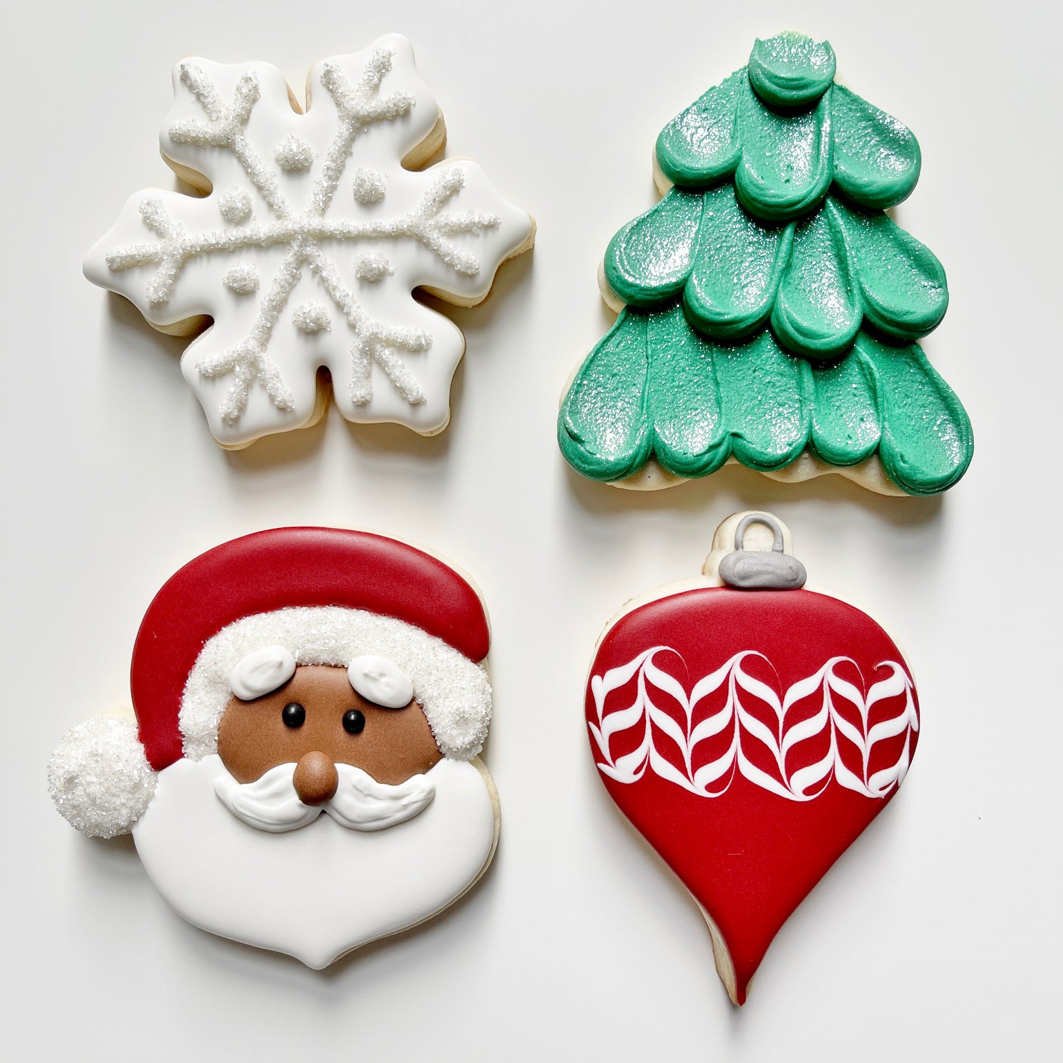 Classic Christmas Cookie Decorating Class – The Graceful Baker Shop