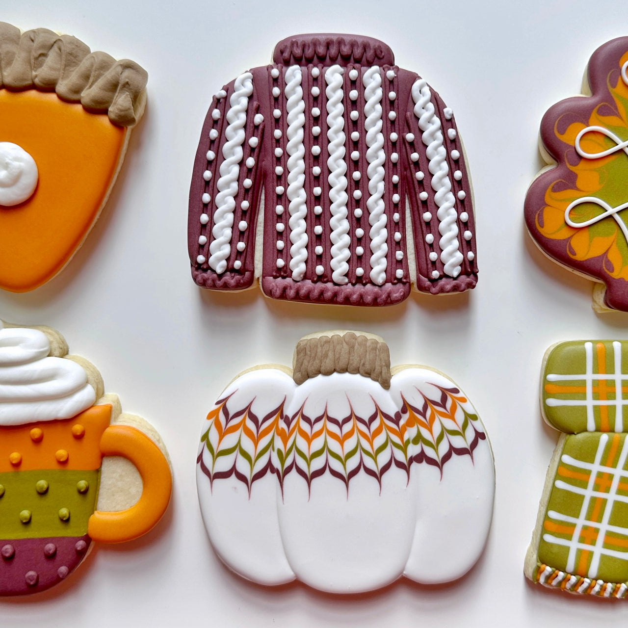 Cozy Fall Online Cookie Decorating Class – The Graceful Baker Shop